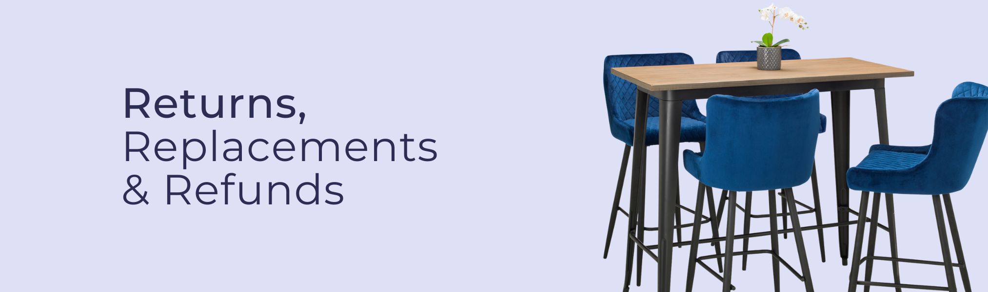 Replacements, Returns & Refunds | Make It Homely